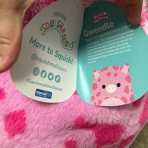Squishmallows | Toys | Rare Gwendle The Pig 2 Fuzzamallow By ...